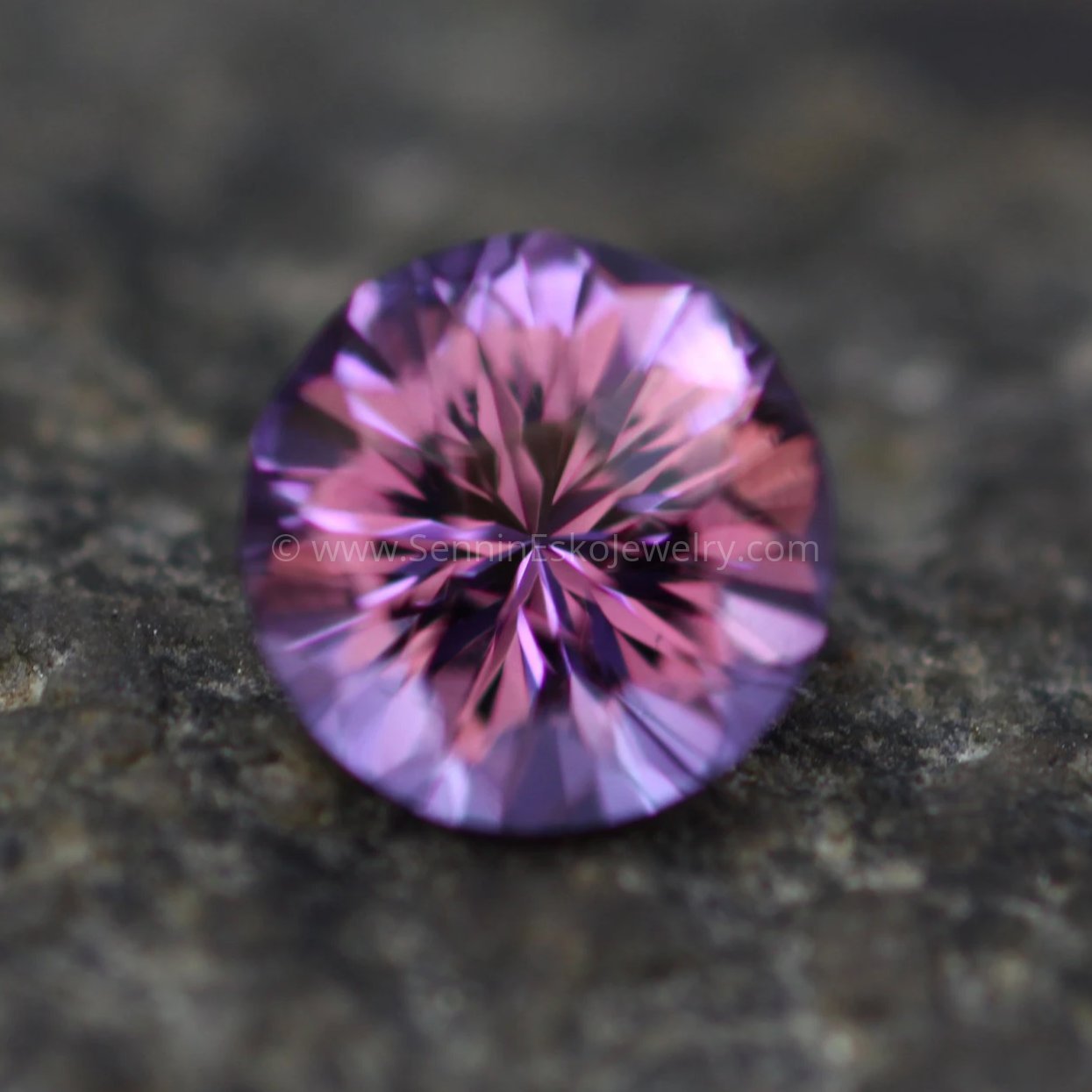Amethyst Precision Cut Round Gemstone - Precision Cut Amethyst – Sennin ...